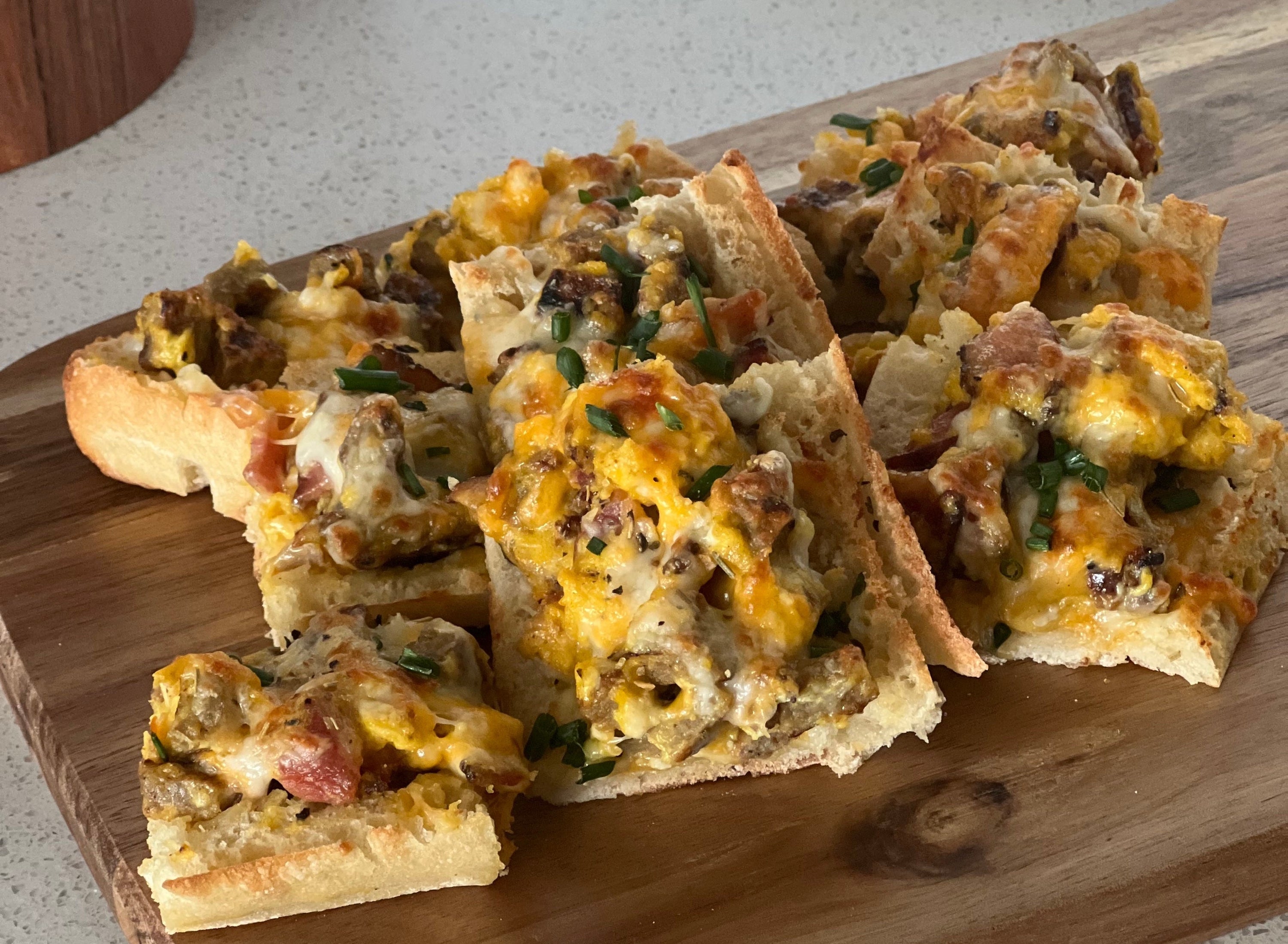 Brunch Bread Recipe | Savory Pull-Apart with Tender Belly Bacon