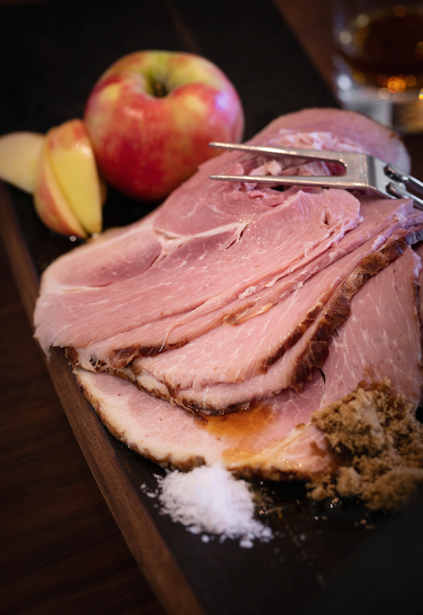 HOLIDAY HAM RECIPE: BOURBON-BROWN SUGAR GLAZED HAM - Tender Belly