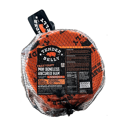 Mini Boneless Uncured Ham - Tender Belly
